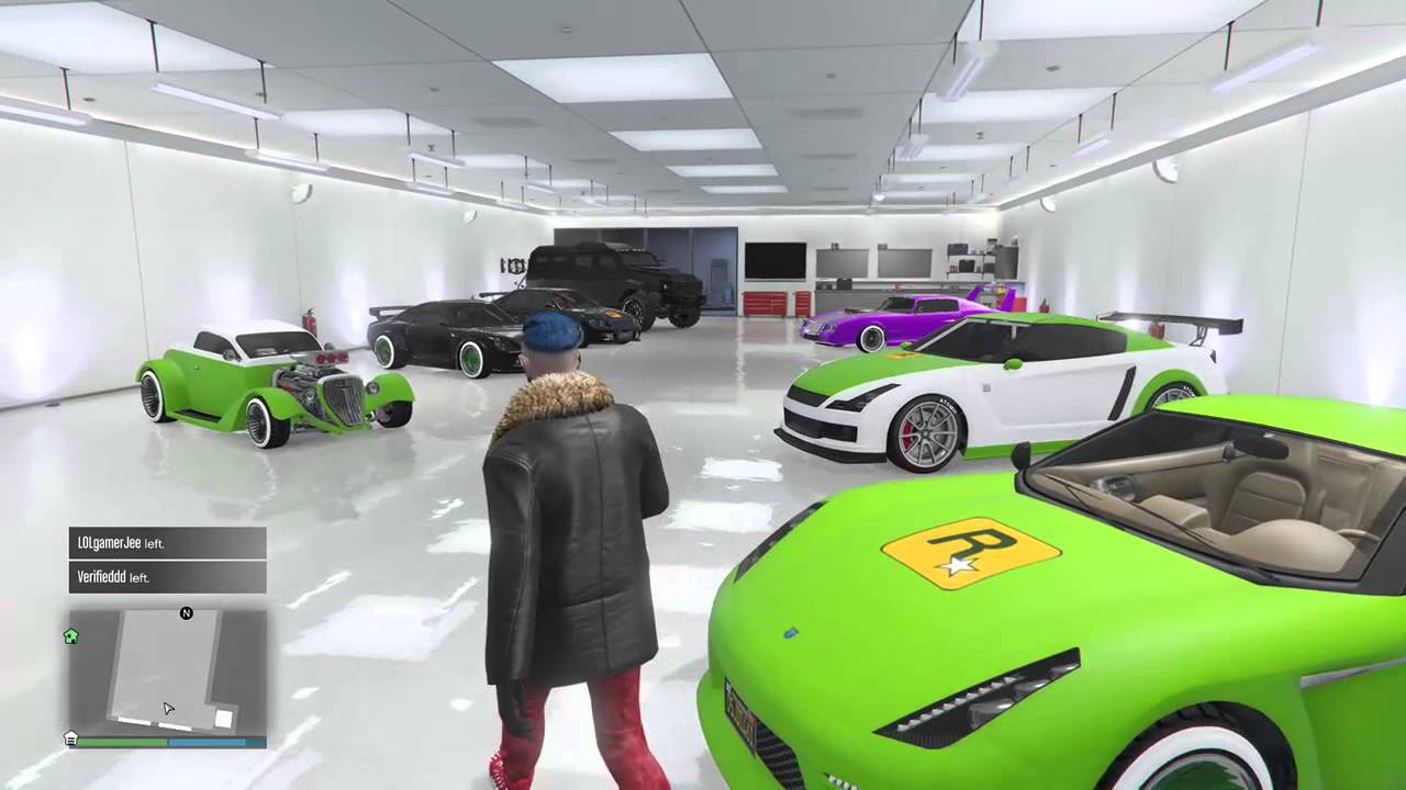Xbox one garage tour pt .1 - YouTube