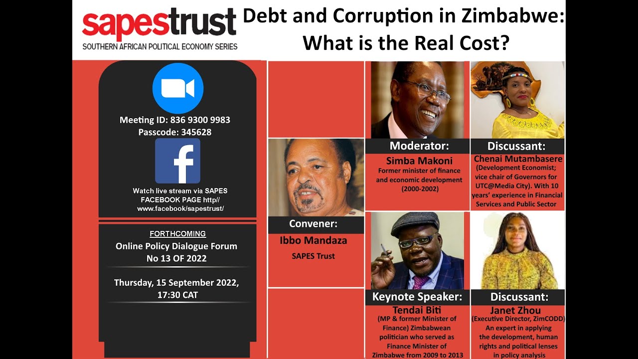 Policy Dialogue 13 of 2022. Debt and Corruption in Zimbabwe: What is ...