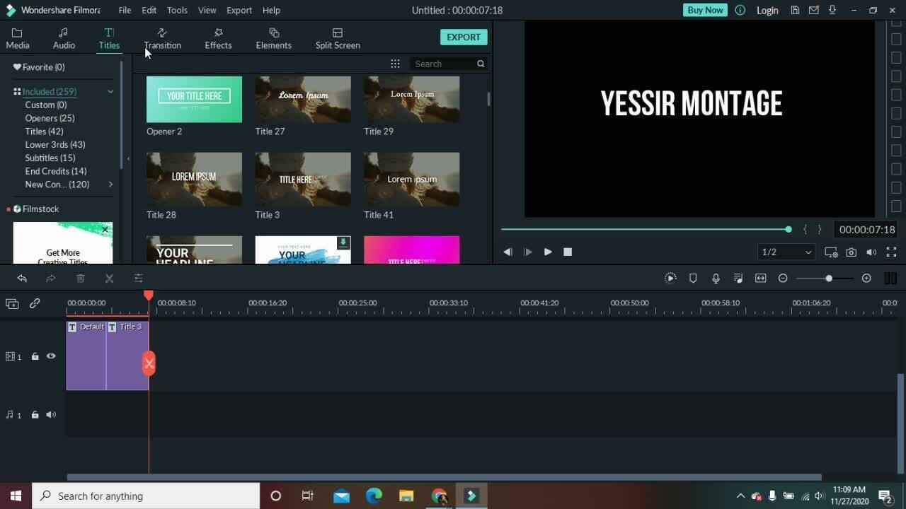 How to Make A Montage on Filmora 9 - YouTube