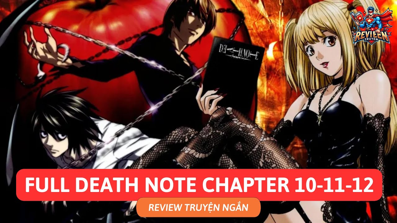 Review DEATH NOTER (Chapter 10-11-12) - YouTube