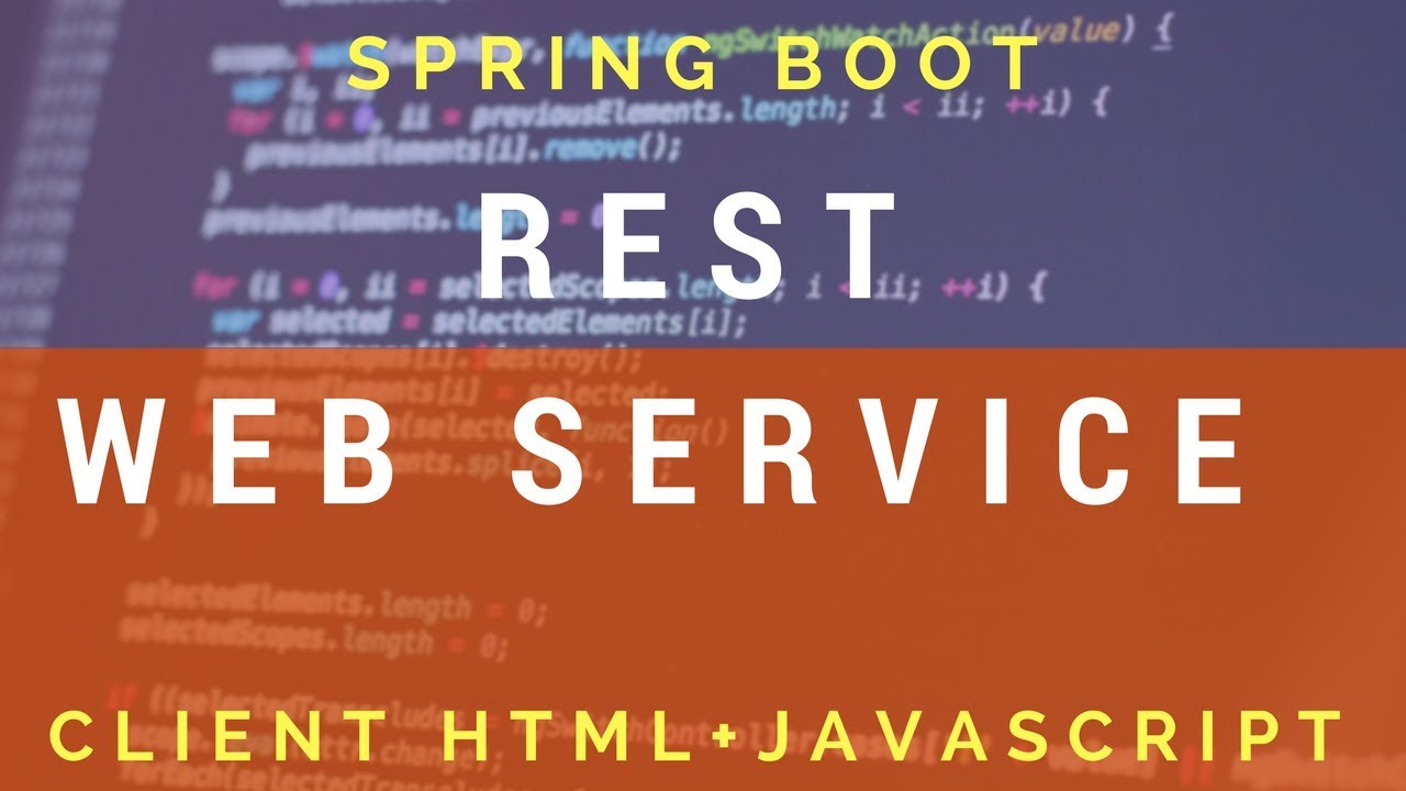 REST Web Service in Java con Spring Boot #2 (Client HTML + jQuery ...