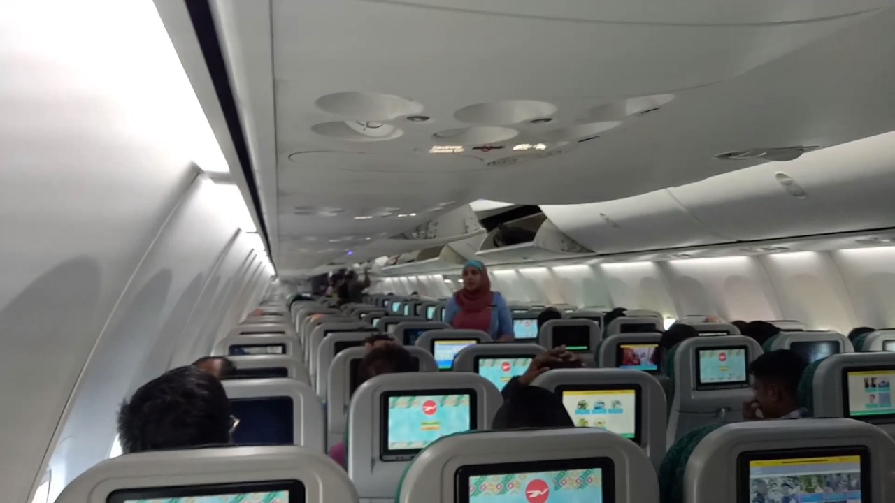 Inside view of BG -0601 BIMAN BANGLADESH.. - YouTube