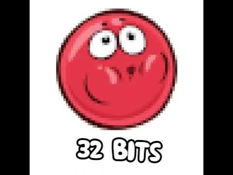 64 Bits vs 32 Bits vs 16 Bits vs 8 Bits vs 4 Bits vs 2 Bits vs 1 Bit # ...