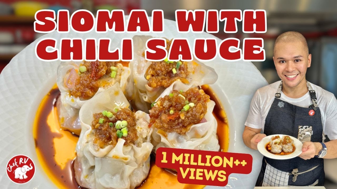 Chef Rvs Homemade Siomai And Chili Garlic Sauce Youtube