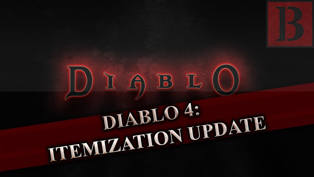 Diablo 4 Item Update: Dev explains D4 itemization - YouTube