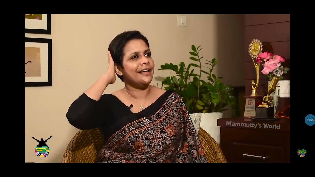 malayalam news reader sreeja shyam talking about her new haircut /# ...