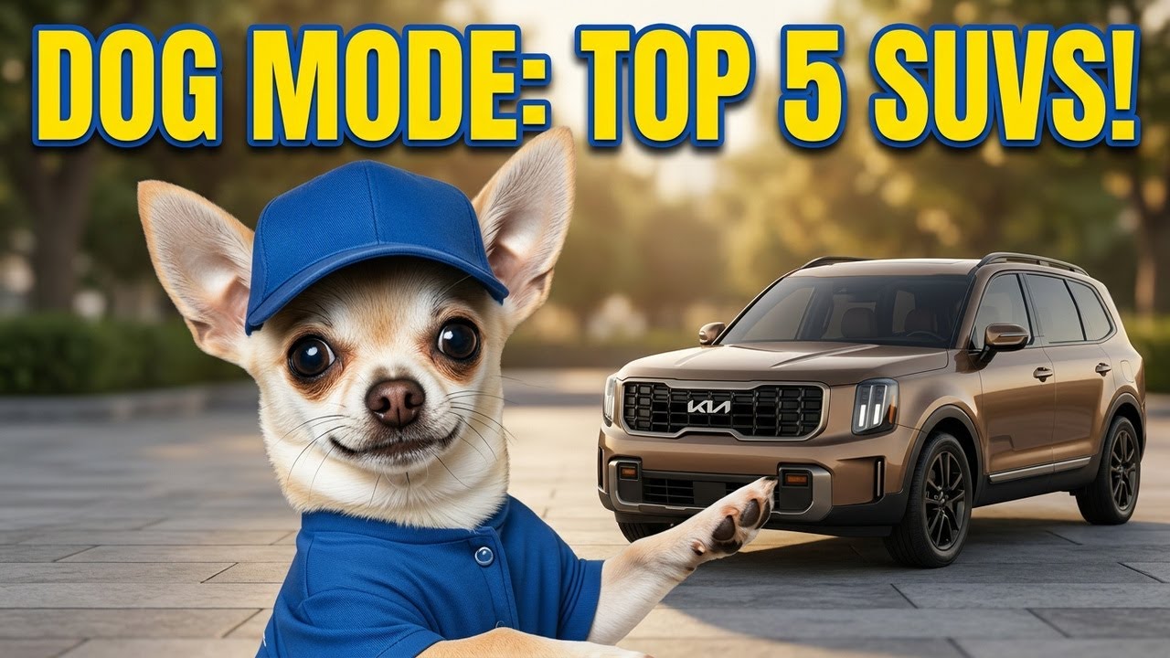 Top 5 Suv's for Dog Owners and it has a Dog Mode! (Edmunds Report ...