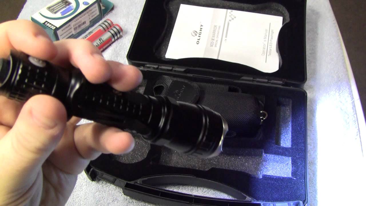 Olight M20-X Warrior (unboxing/review) - YouTube
