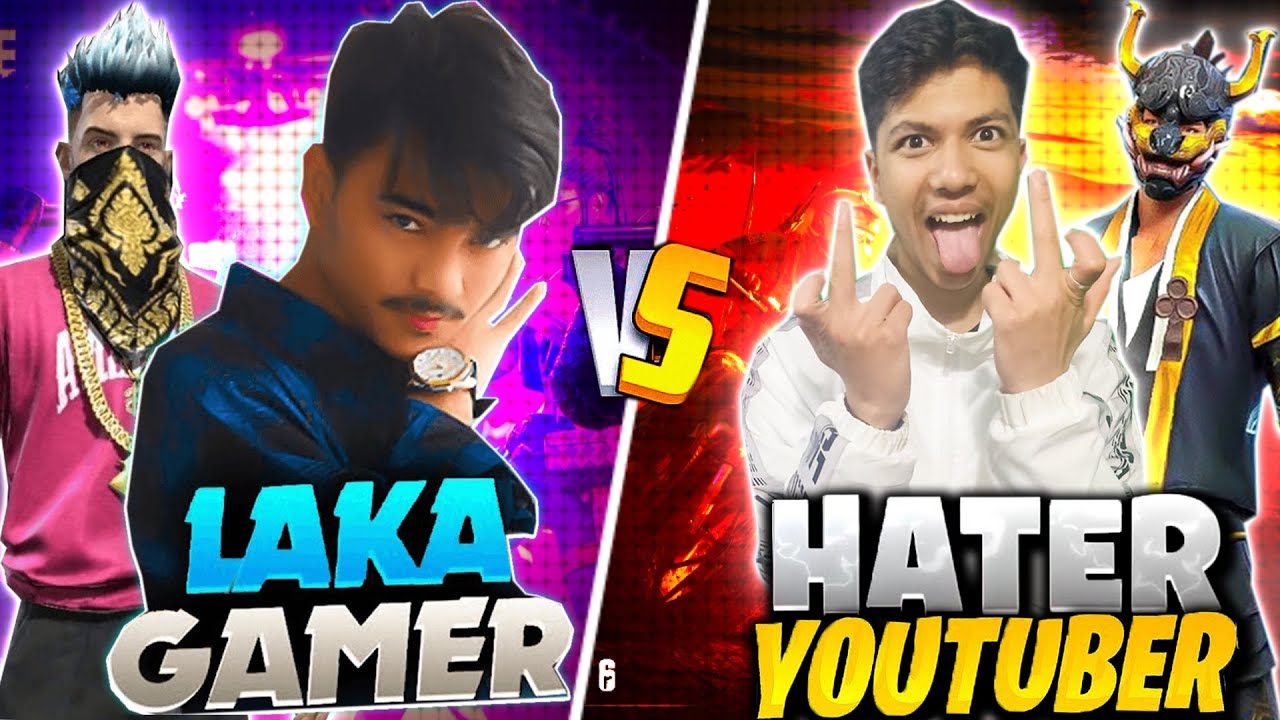 HATER YOUTUBER CHALLANGE ME😲 1 VS 1🔥 ON LIVE - GARENA FREE FIRE - YouTube
