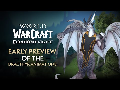 An Early Preview of the NEW Dracthyr Race Animations/Emotes ...