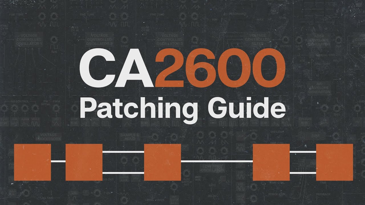 Cherry Audio | CA2600 Semi-Normalled Patching - YouTube