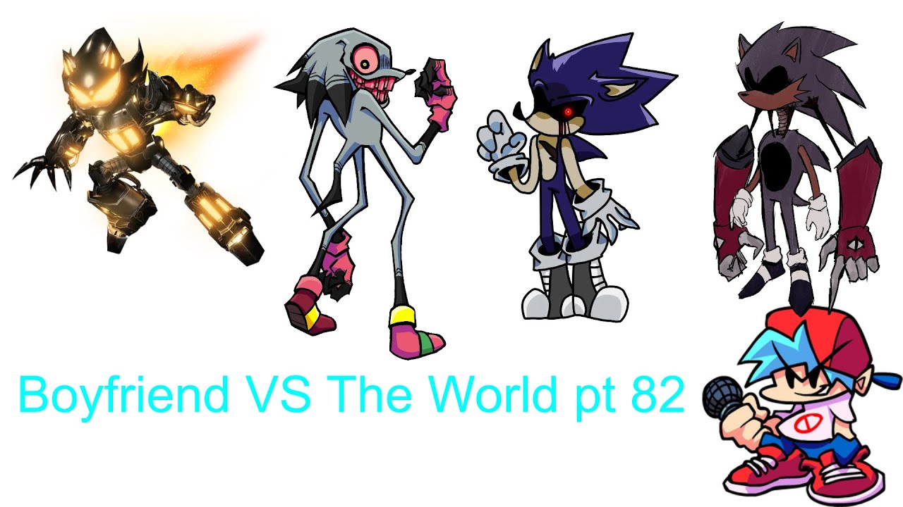 FNF boyfriend vs the world part 82 - YouTube