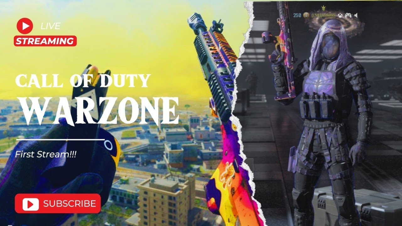 🔴LIVE🔴 FIRST STREAM!! CALL OF DUTY WARZONE 3🤯 - YouTube