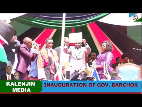 LIVE FROM BOMET GREEN STADIUM: SWEARING IN CEREMONY FOR PROF. HILLARY ...