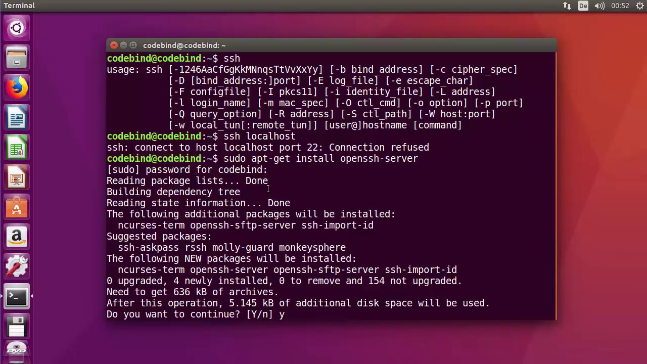39 How To Enable Ssh In Ubuntu 18 04 Lts Ubuntu 16 04 Install Openssh Server Youtube 4463
