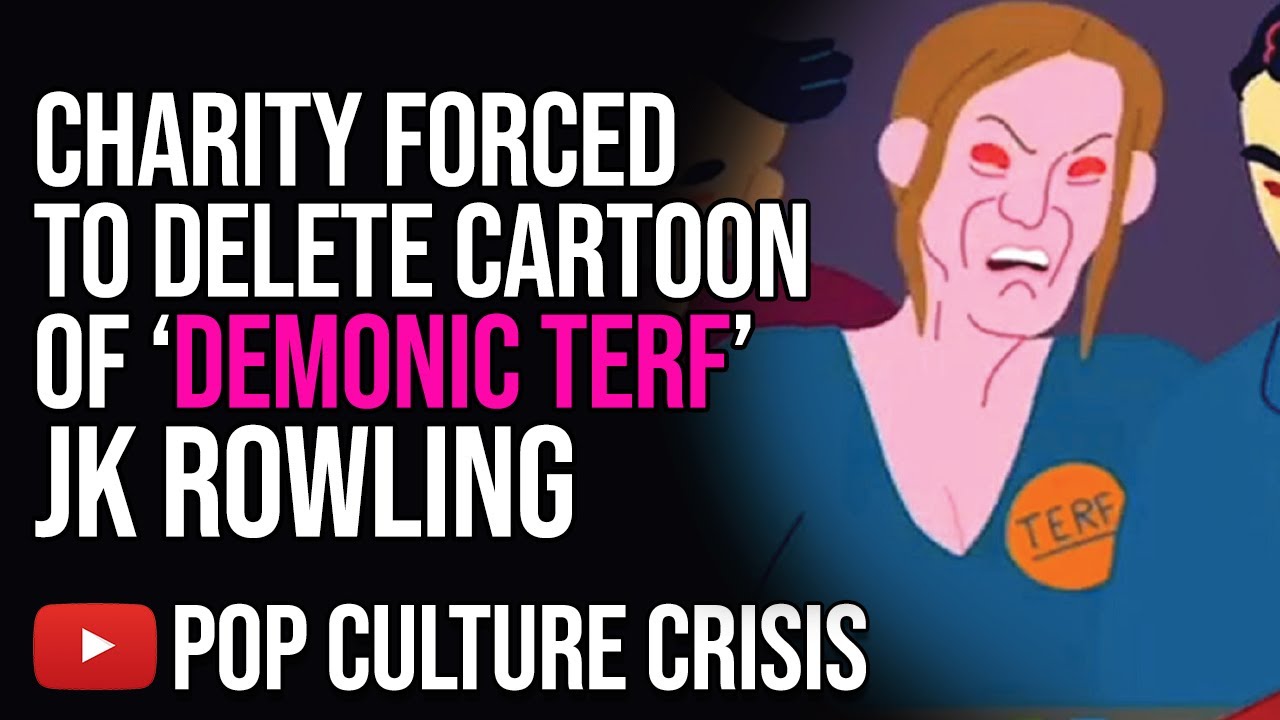 Charity Forced to Delete Cartoon Showing 'Demonic Terf' JK Rowling ...