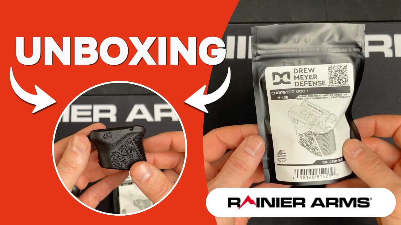 Unboxing Drew Meyer Defense ChopStop Mod 1 M-Lok - YouTube