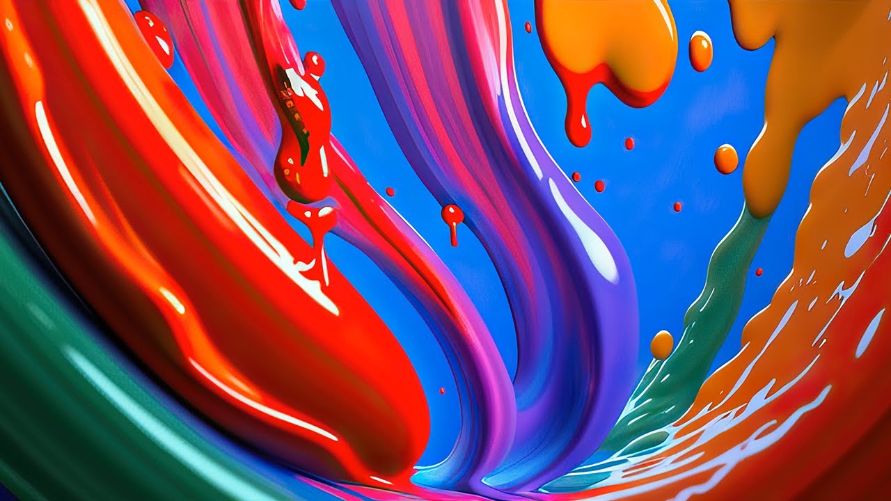"Paint Splash" - AI Animation - Deforum + Touch Designer - YouTube