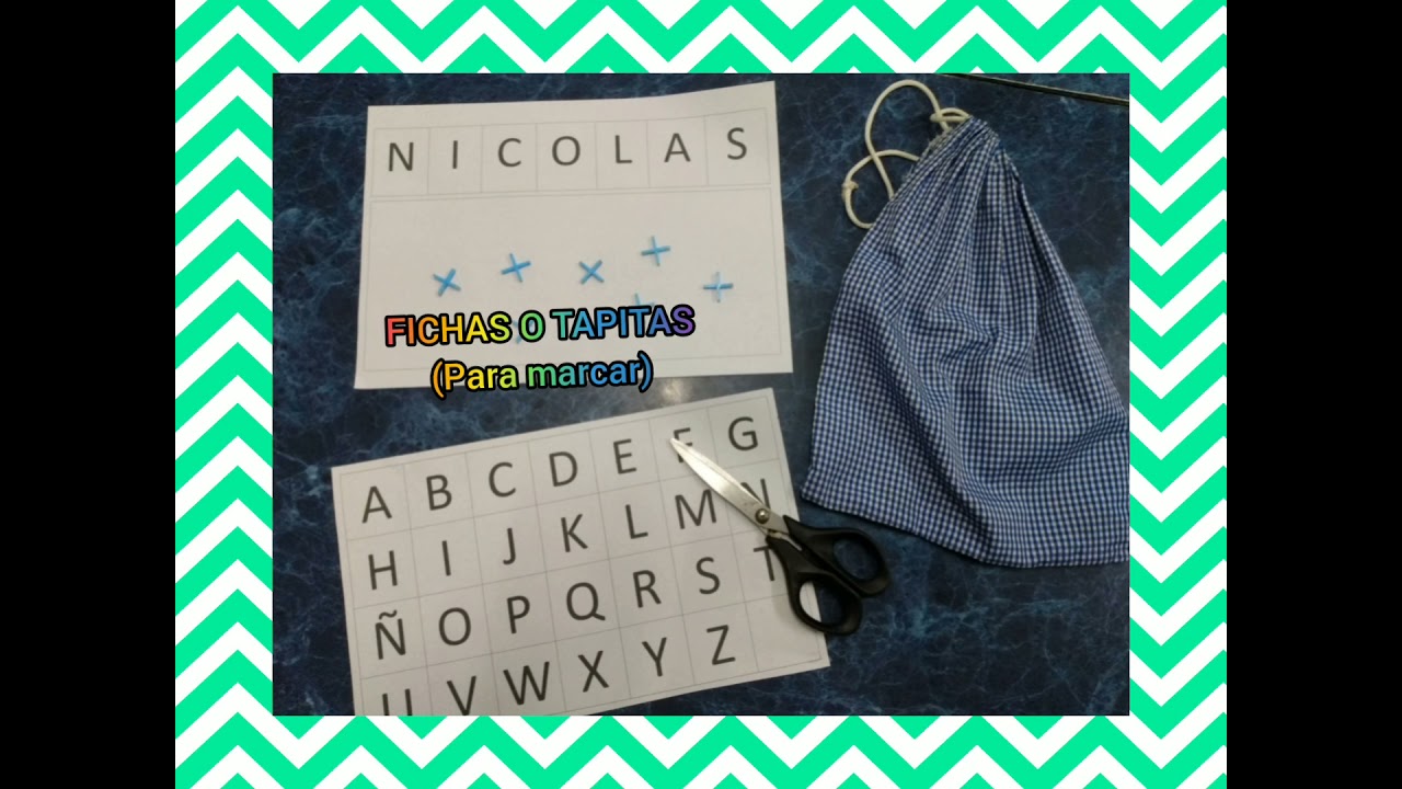 Nombre propio: "Bingo de nombres"... - YouTube