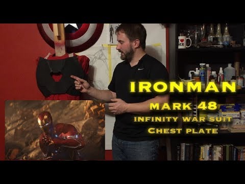 Iron man mark 48 (infinity war suit) Chest plate - YouTube