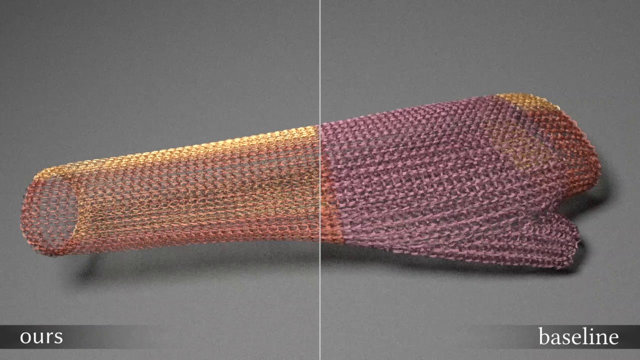 Mechanics-Aware Modeling of Cloth Appearance - YouTube