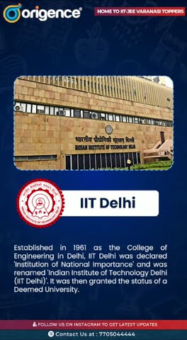 Top 5 IITs in India 2023 Join Origence and elevate your preparation to ...