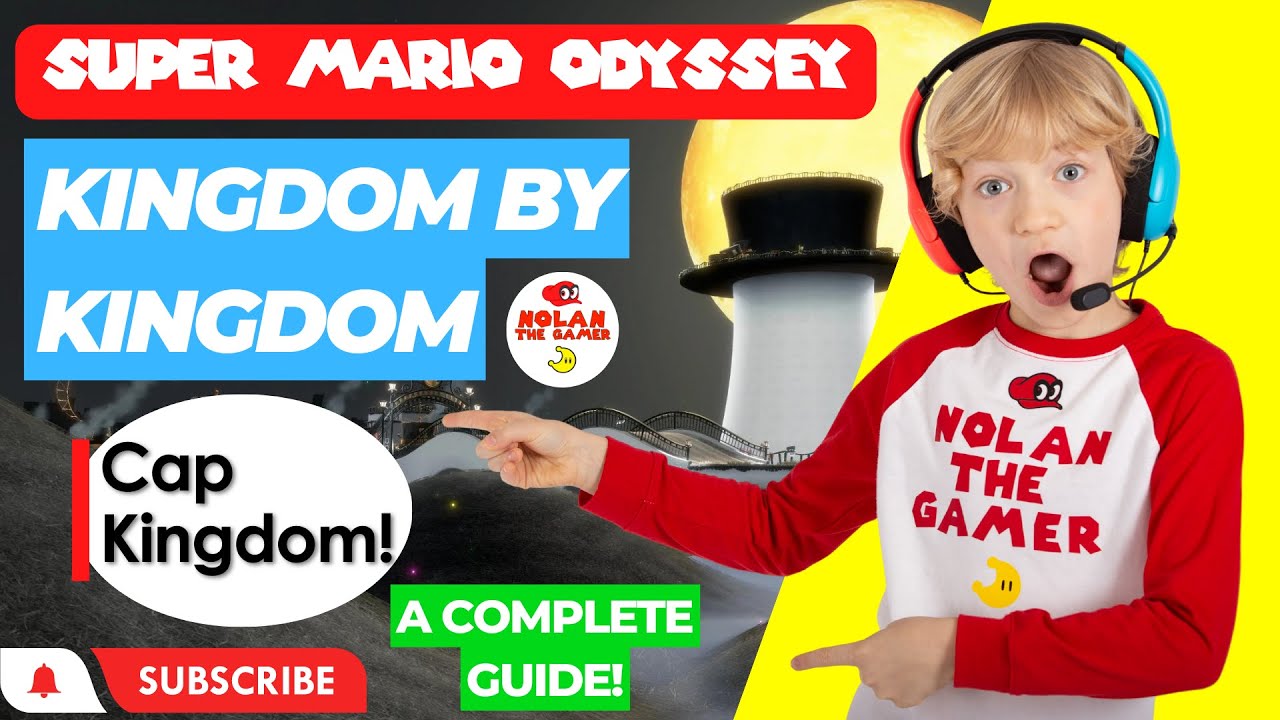 Super Mario Odyssey Kingdom By Kingdom: Cap Kingdom! - YouTube