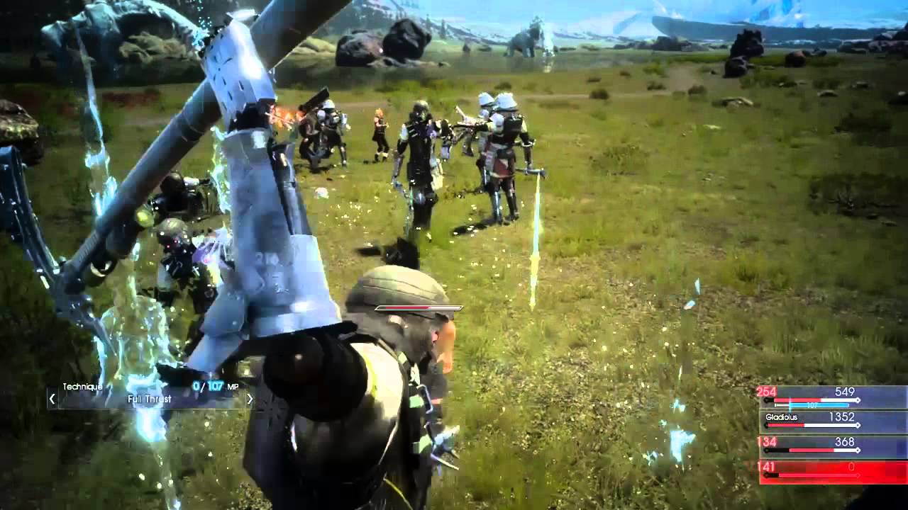 Final Fantasy XV Armiger Super Attack - YouTube
