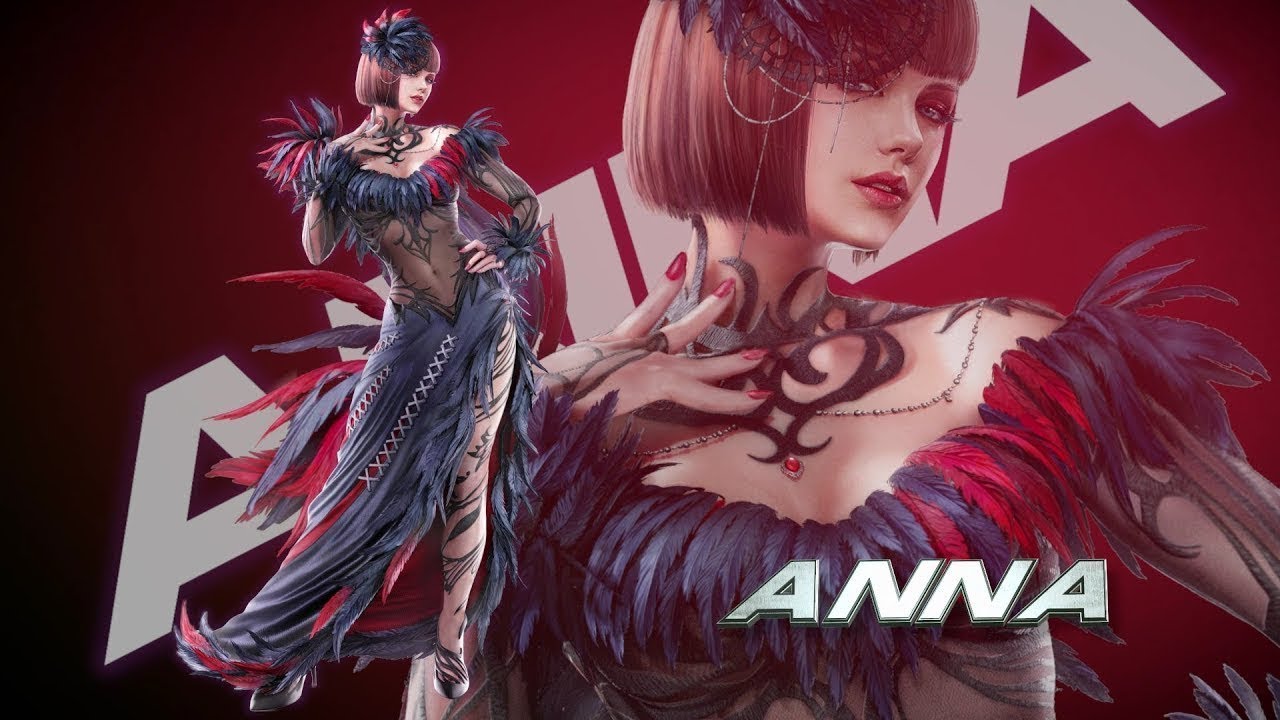 Anna Williams - Tekken 7 - Intro + Win Poses, Rage Art and 10 Hit Combo ...