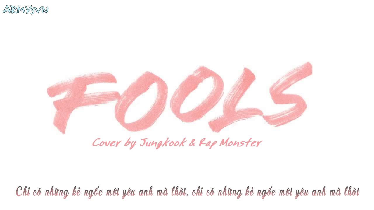 [ARMYsVN] [Vietsub] Jungkook & Rap Monster (BTS) - Fools (COVER) - YouTube