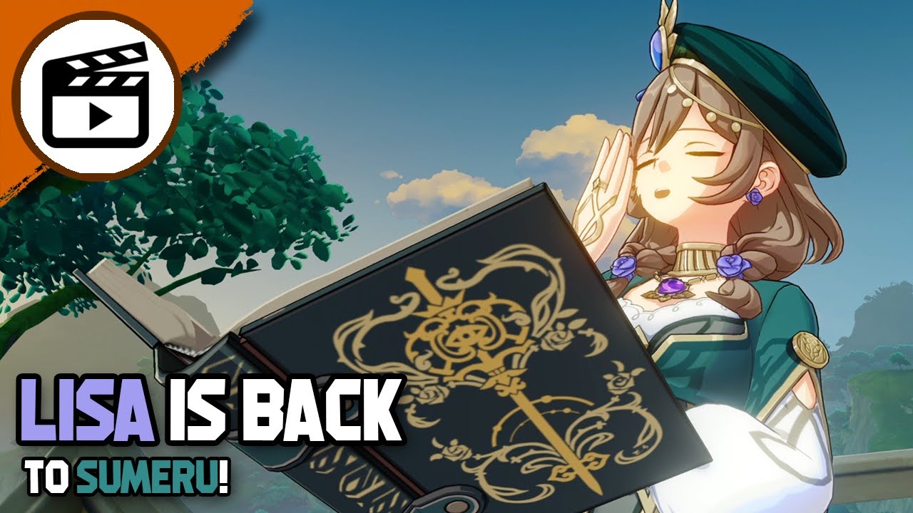 Lisa Coming Back to Sumeru Be Like: 💅💜 | Genshin Impact - YouTube
