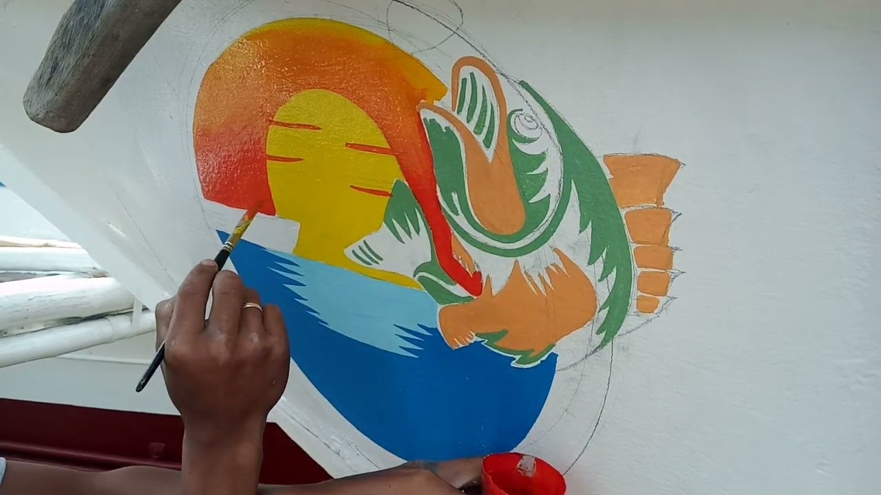 BOAT LETTERING DESIGN/SAN FRANCISCO QUEZON - YouTube