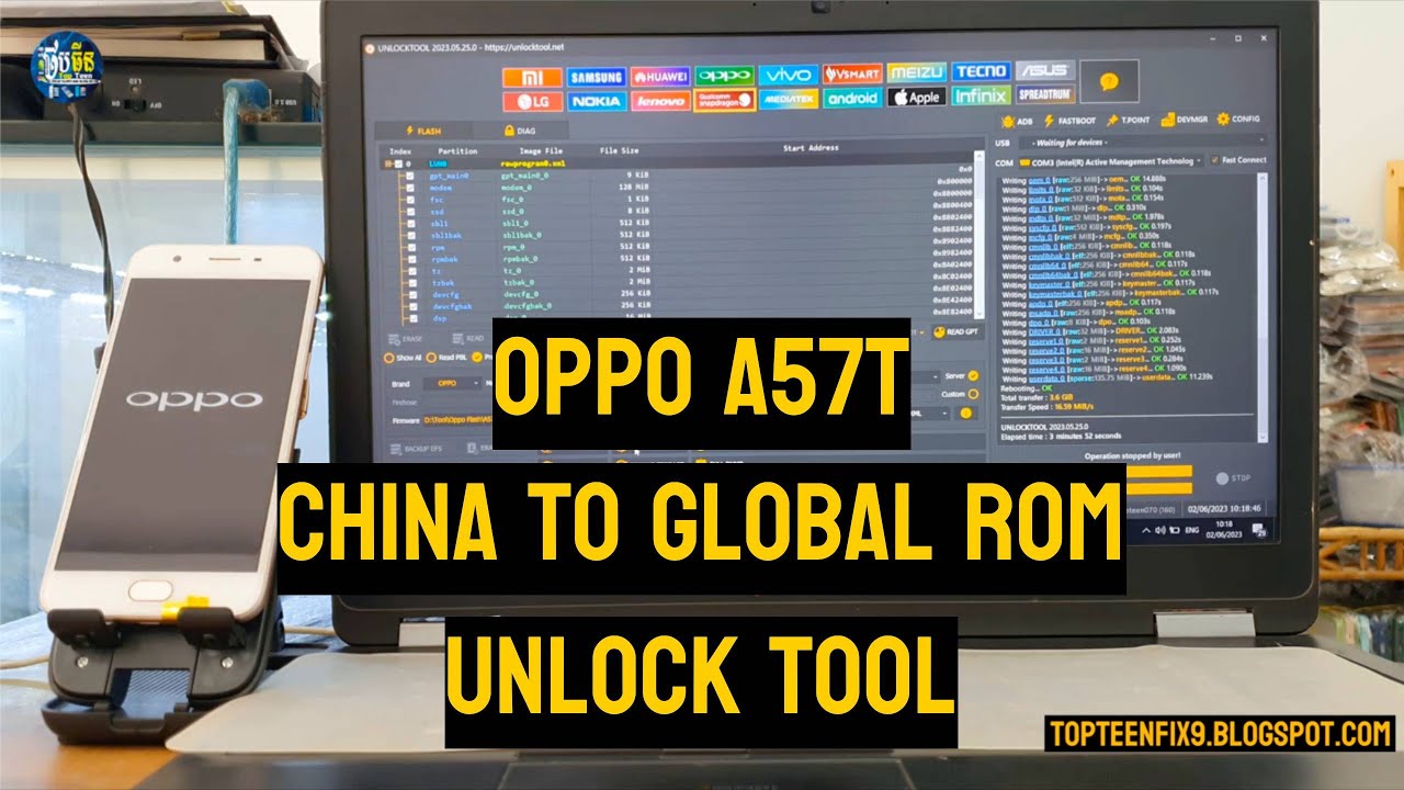 Oppo A57t China to Global - YouTube