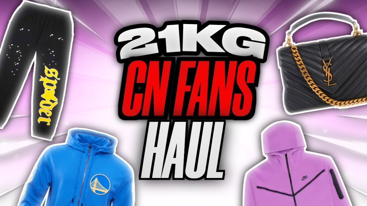 GIANT 21 KG CNFANS HAUL (BUDGET ITEMS) - YouTube