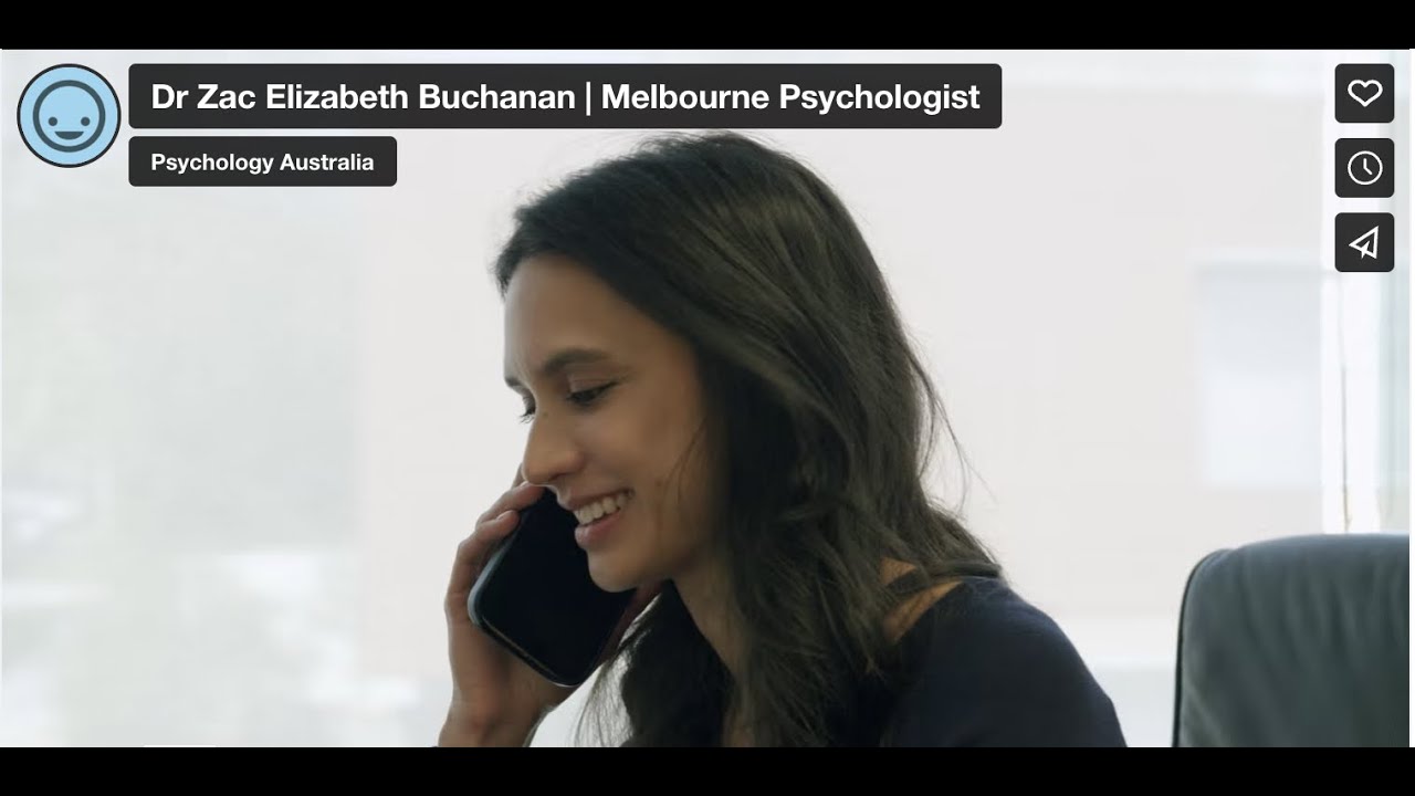 Dr Zac Elizabeth Buchanan | Melbourne Psychologist - YouTube