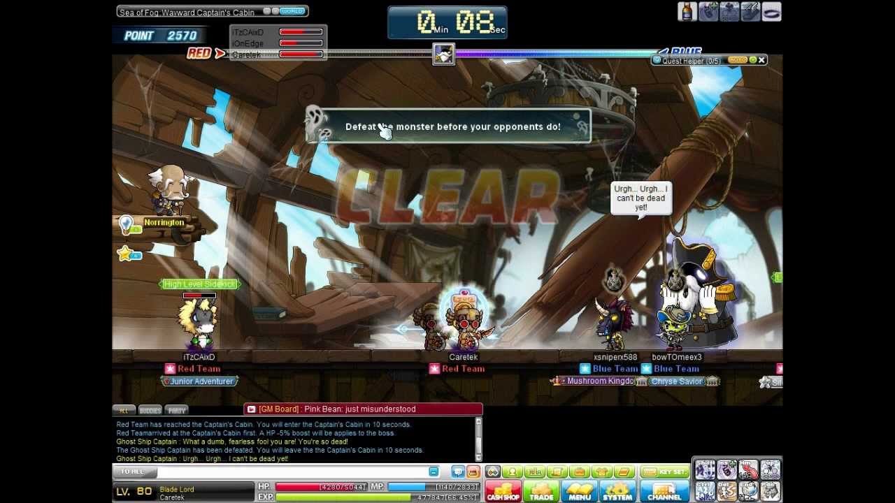 Maplestory - Godly Lvl 80 Dual Blade GSPQ - YouTube