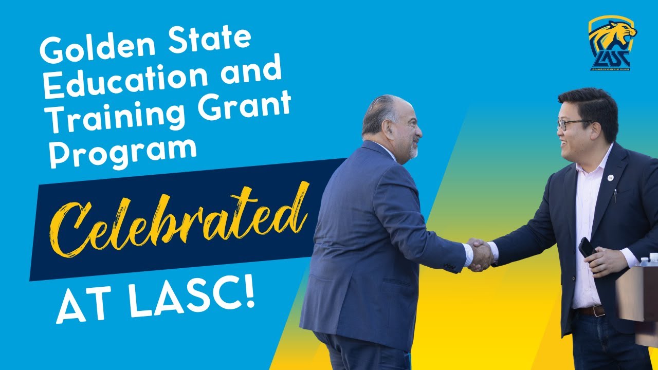 State Grant For Students Announced At LASC! - YouTube