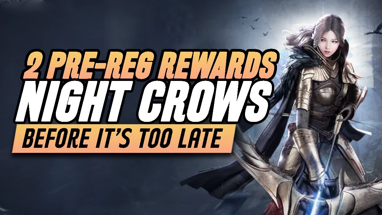 Pre-register now before it's too late! | #nightcrows - YouTube