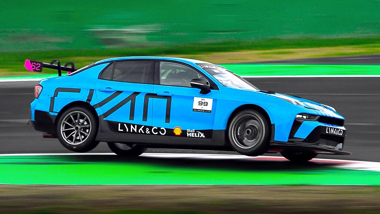 Cyan Racing's 350HP Lynk & Co 03 TCR Testing at Monza Circuit! - YouTube