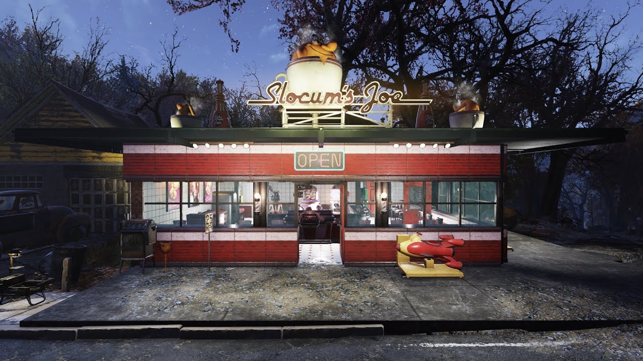 Fallout 76 Slocum's Joe Diner - YouTube