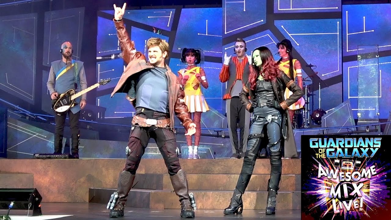 Guardians of the Galaxy - Awesome Mix Live! FULL Show at Epcot with ...