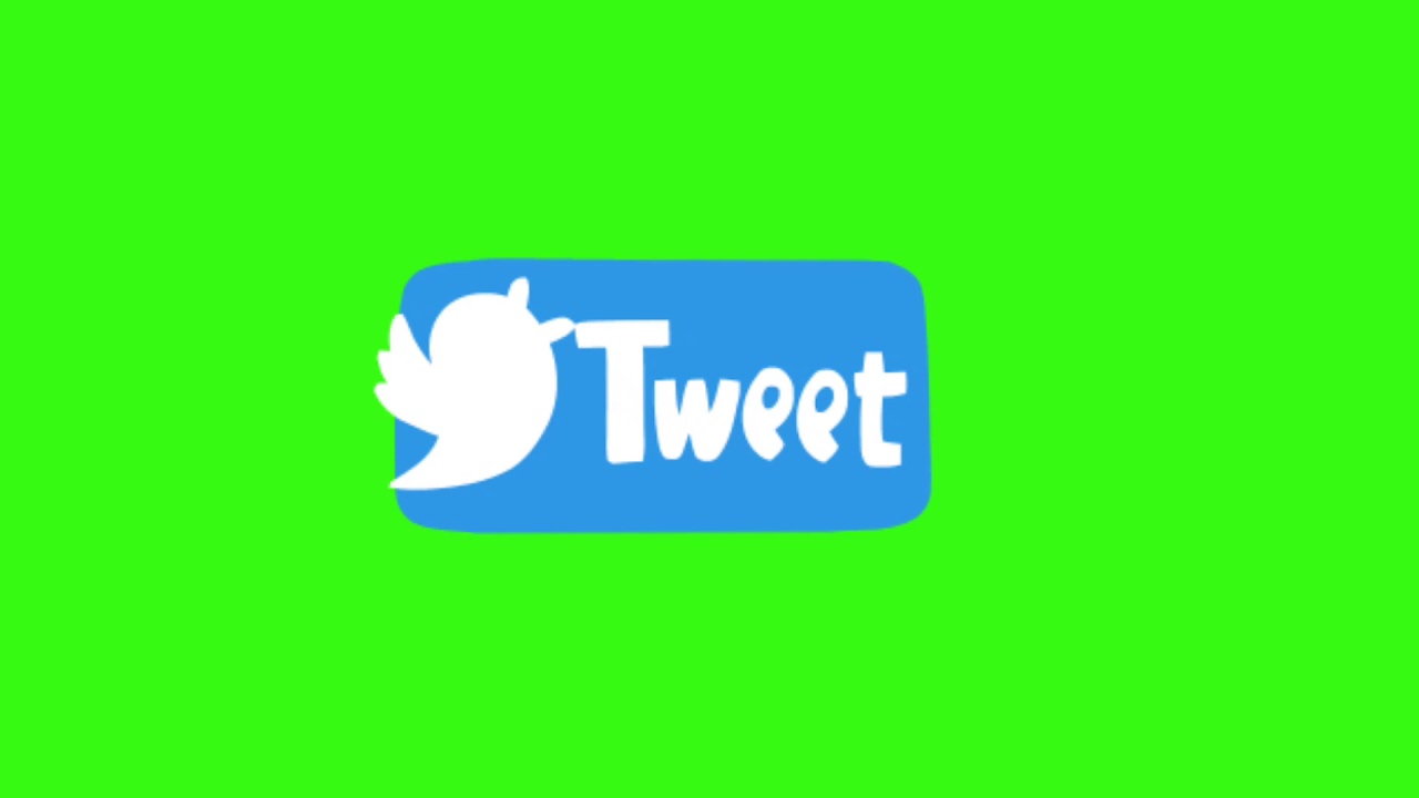 #Logo How to the Twitter Logo live 1080p Green Screen HD Video Effects ...