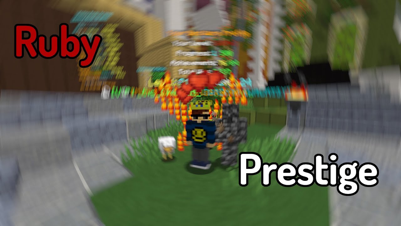 I hit RUBY PRESTIGE in Bedwars - YouTube