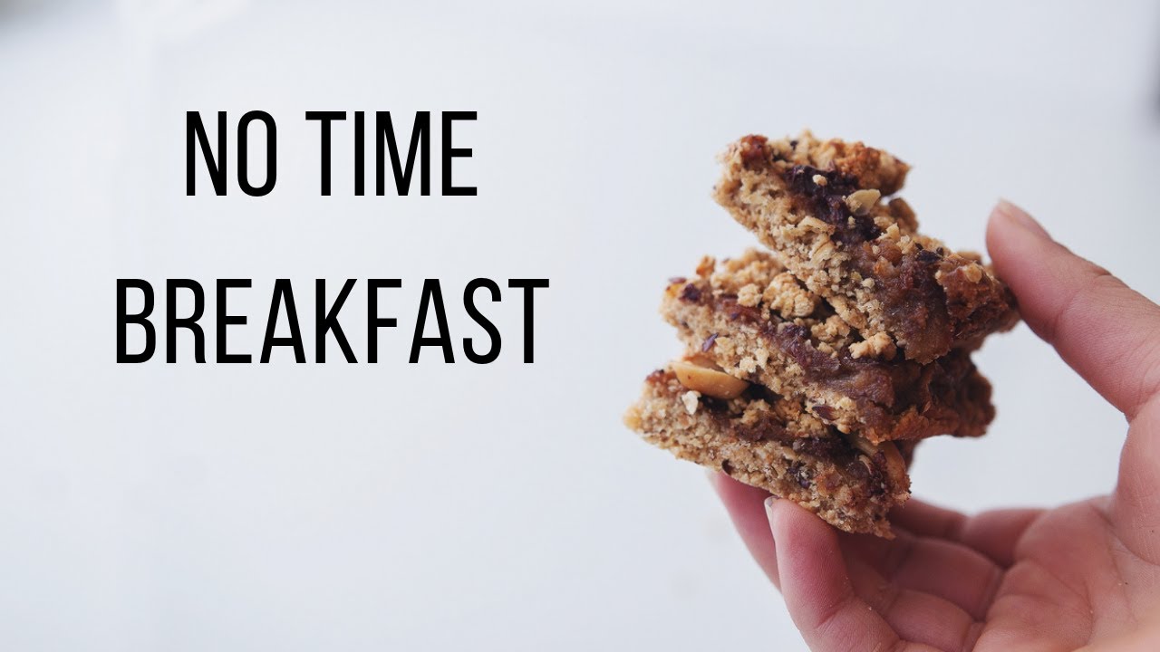 Vegan Breakfast Ideas for when you have No Time in the Morning - YouTube