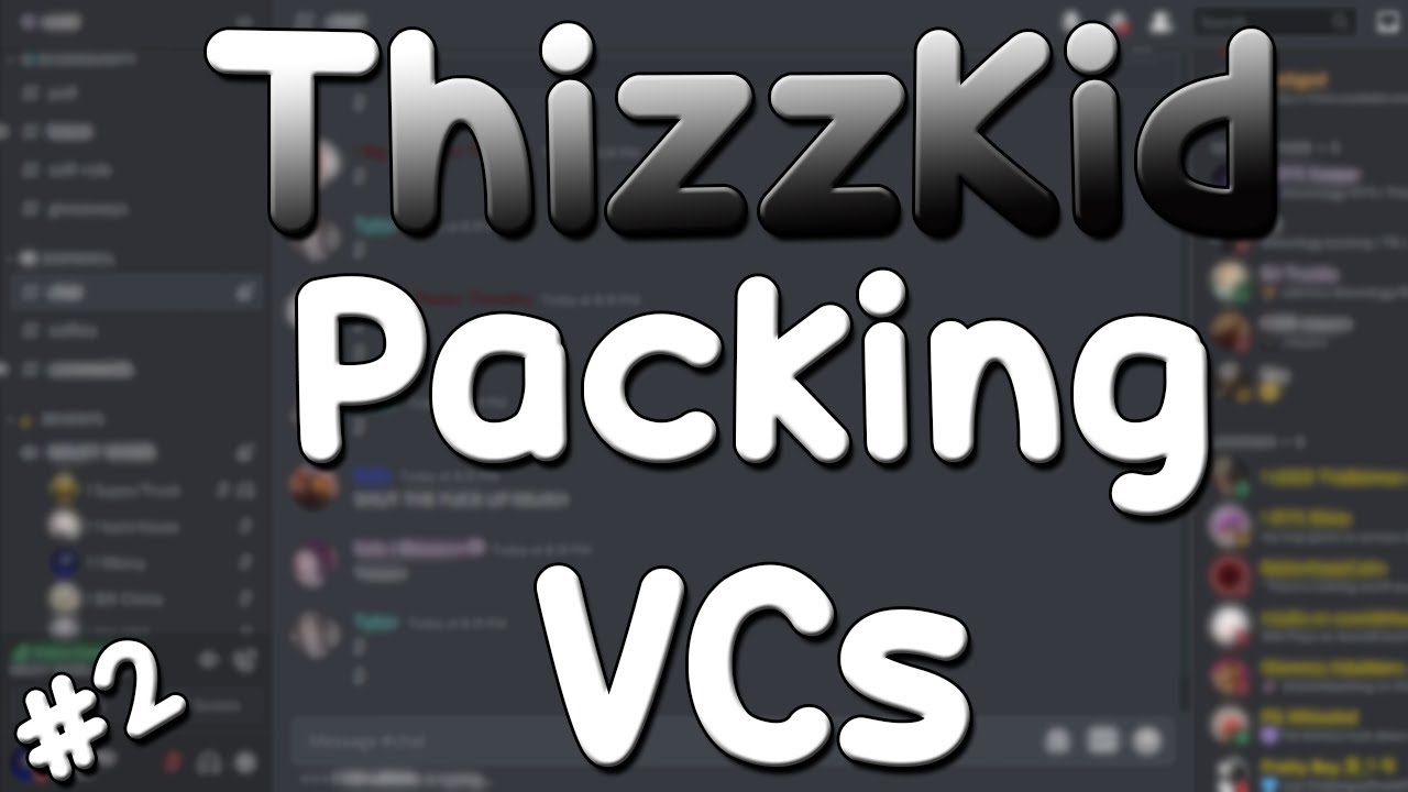 ThizzKid Packing VCs (Void) - YouTube