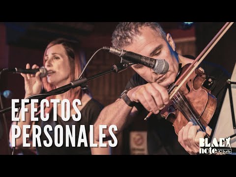 Efectos Personales presentan su directo más electrizante