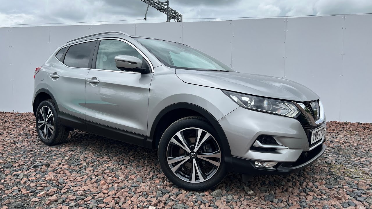 67 Plate Nissan Qashqai 1.2 DIG-T N-Connecta 5dr @FrasersCars - YouTube