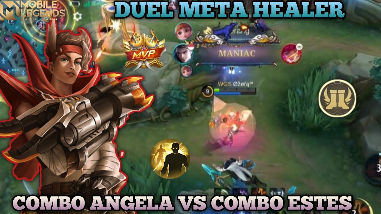 Claude Combo Angela VS Beatrix Combo Estes | Build Dan Emblem Terbaru ...