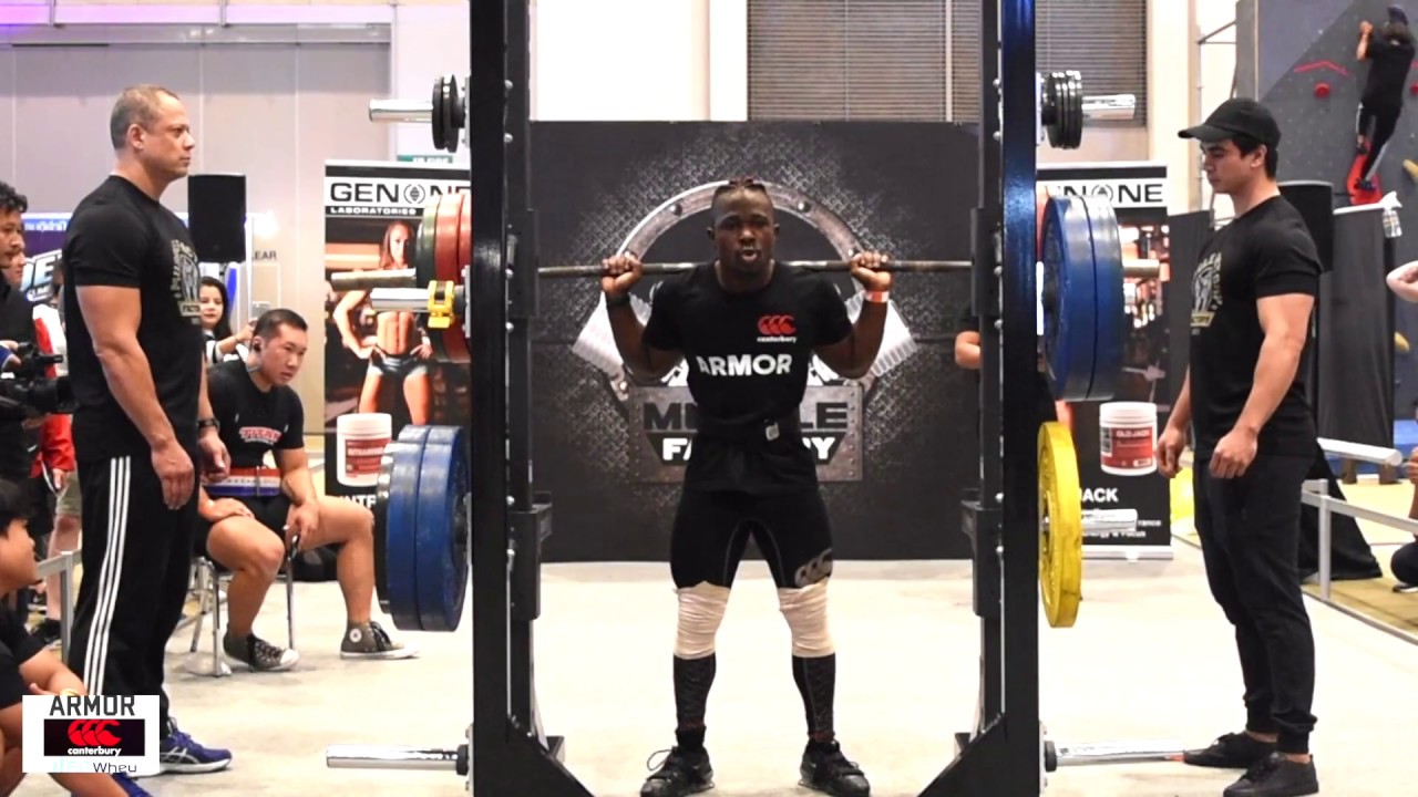 Strongman Competition 2 time Body weight for max Squat | FitFest ...