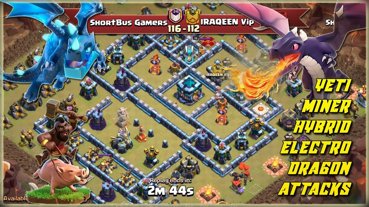 ShortBus Gamers Vs IRAQEEN Vip (#2Q89RC9V) | TH13 War Recap #052 | COC ...